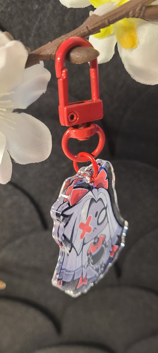 [Keychain] Vaggie - Hazbin Hotel Acrylic Charms – Hiokleo Market
